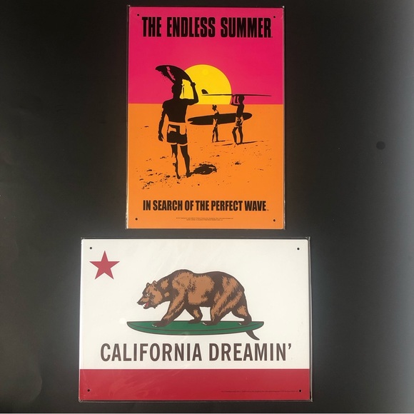 Wall Decor | California Home Decor Signs Coastal Beach Surf Decor ...